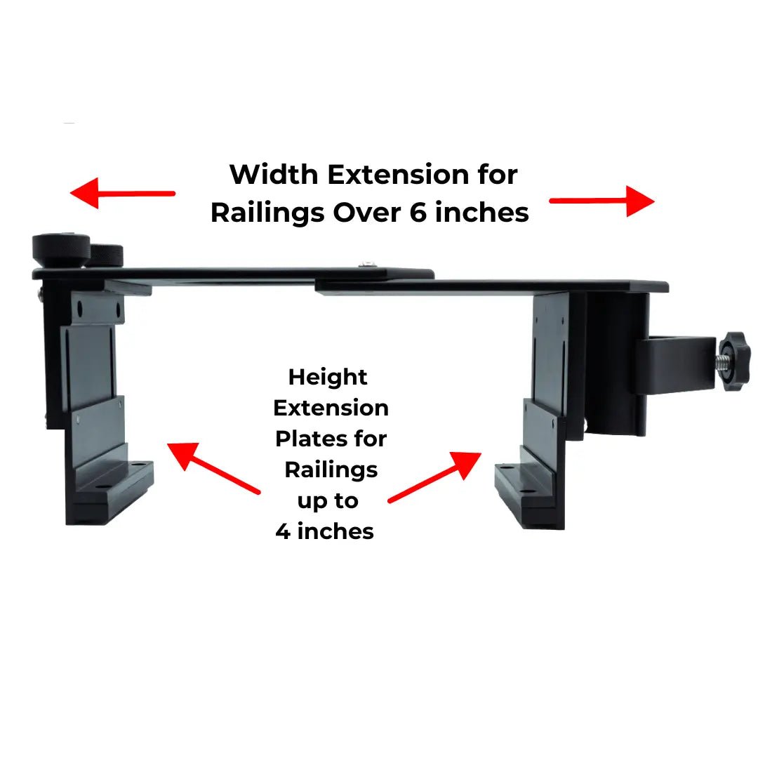 Rail-EZ Kit for WIDE & TALL Railings - Easy Installation | Rail-EZ.ca