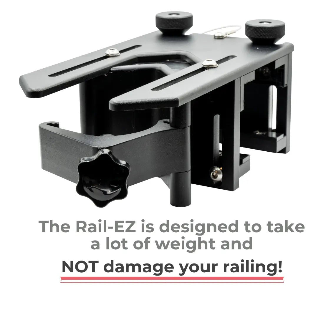 Rail-EZ Railing Mounting System for Shade Solutions | Rail-EZ.ca